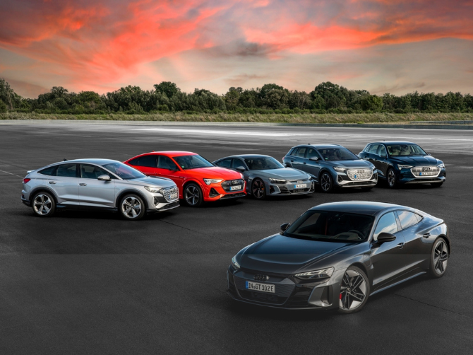 Audi electric and hybrid car range | Hippo Leasing